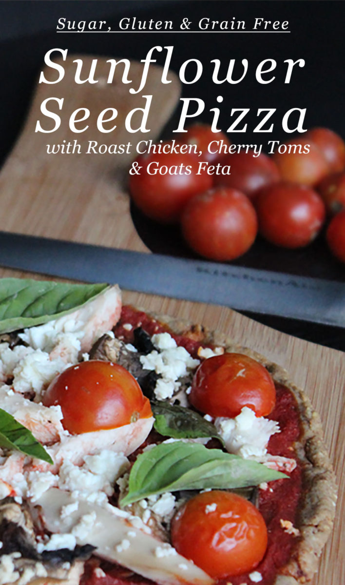 Gluten Free Sunflower Seed Pizza - The Healthy Patch