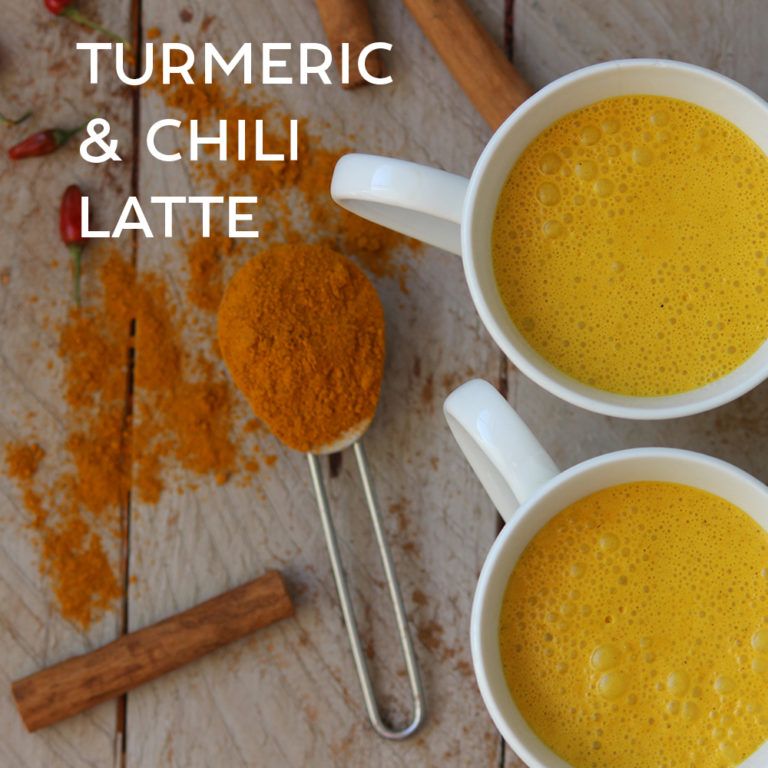 Turmeric & Chili Latte - The Healthy Patch