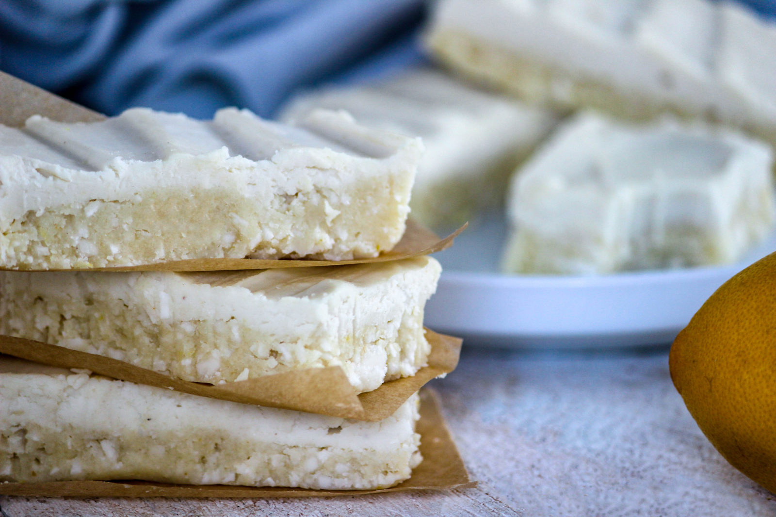 Best Ever Paleo Lemon Bars - The Healthy Patch